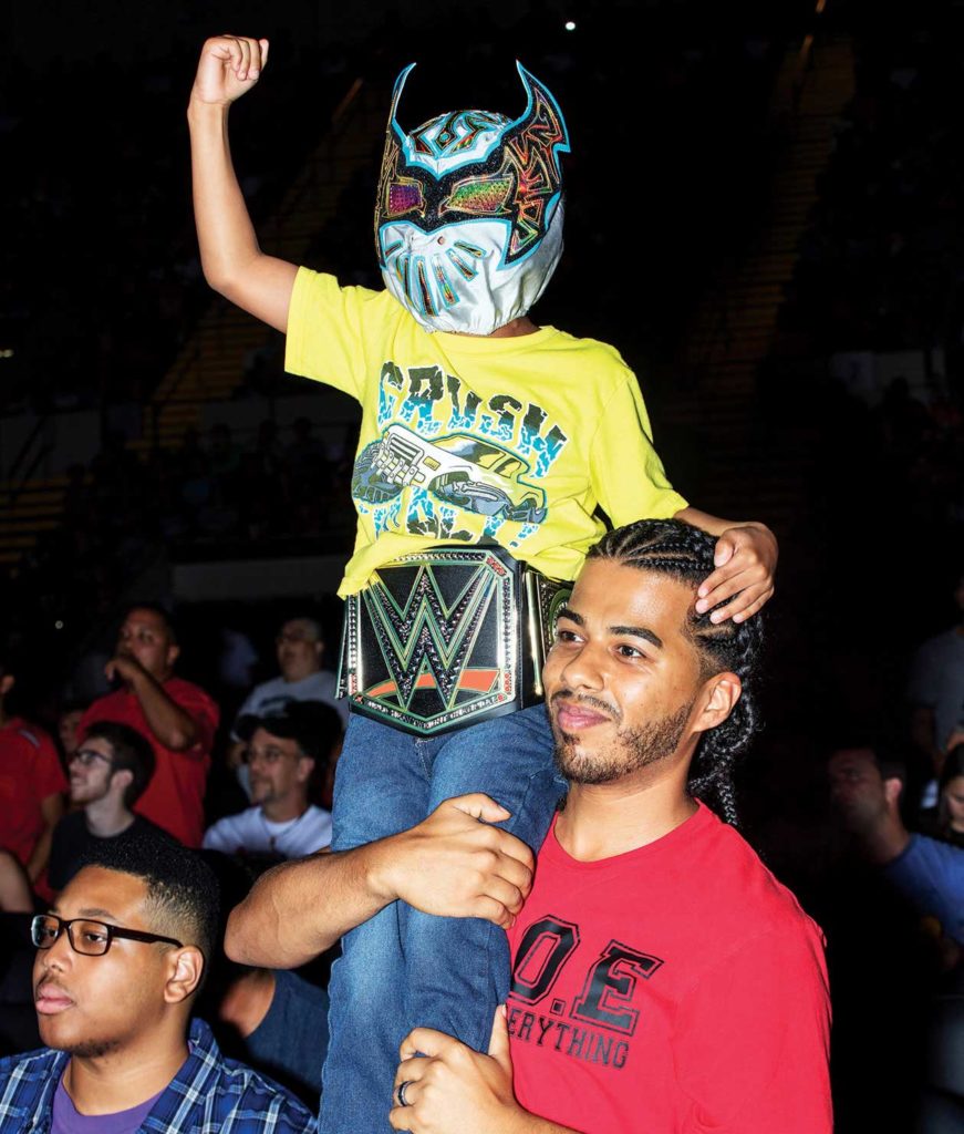 A Grand Cross-Cultural Body Slam as WWE Star Turns Up the Heat